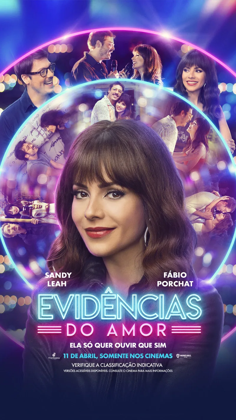 Sandy é destaque em novo pôster do filme "Evidências do Amor ...