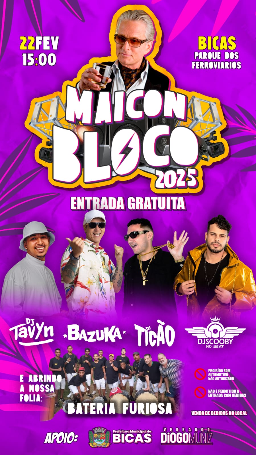 Bloco Maicon Douglas em Bicas, cada ano melhor! - Aconteceu Bicas